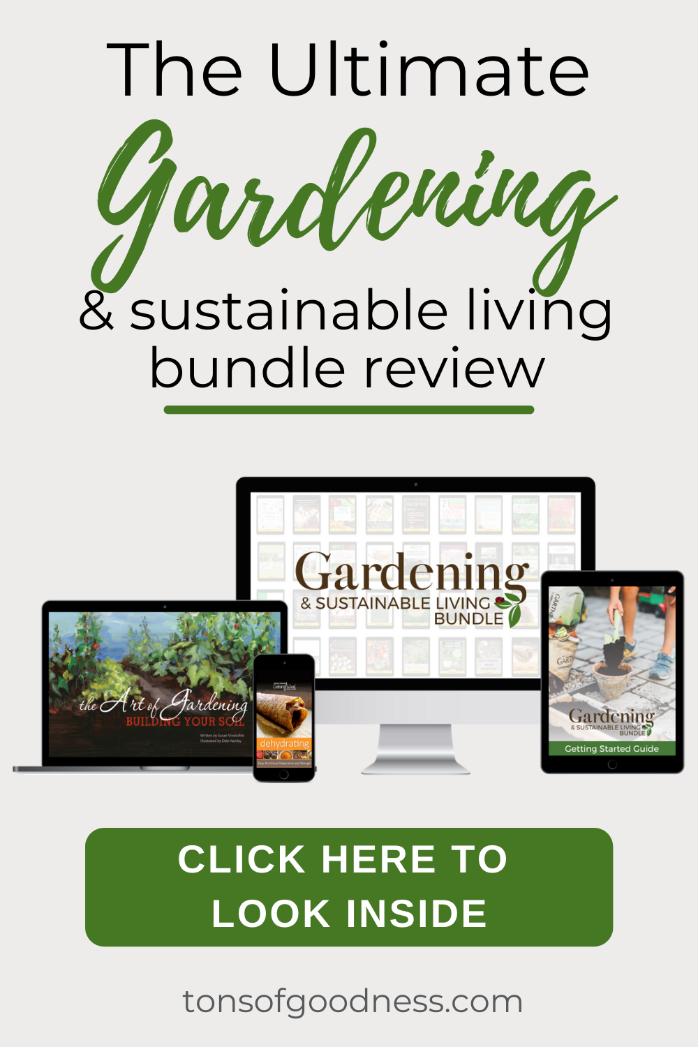 The Gardening & Sustainable Living Bundle Review + Product List